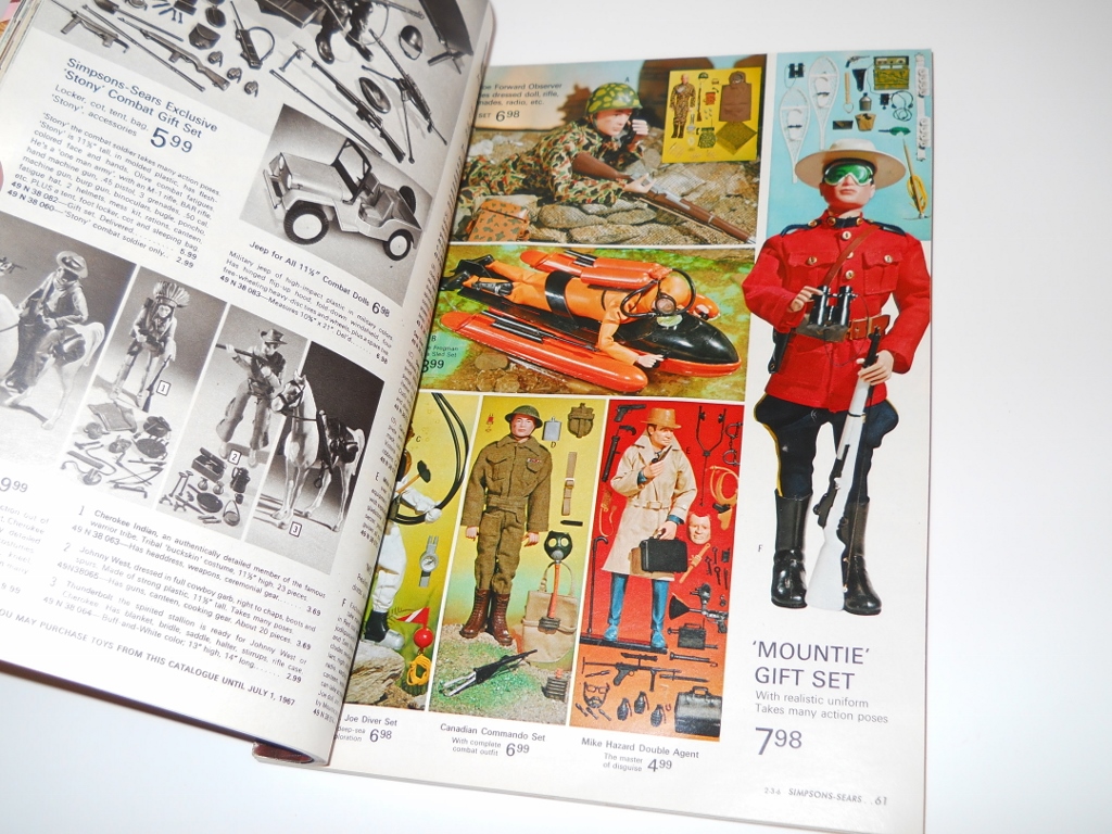 Simpsons-Sears Hasbro GI Joe Mountie