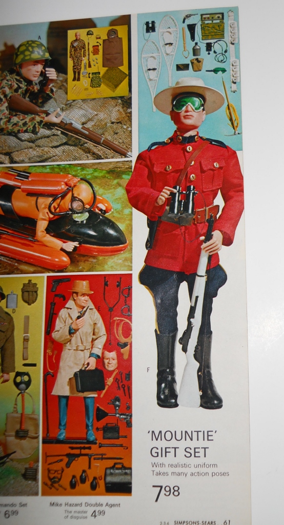 Simpsons-Sears Hasbro GI Joe Mountie